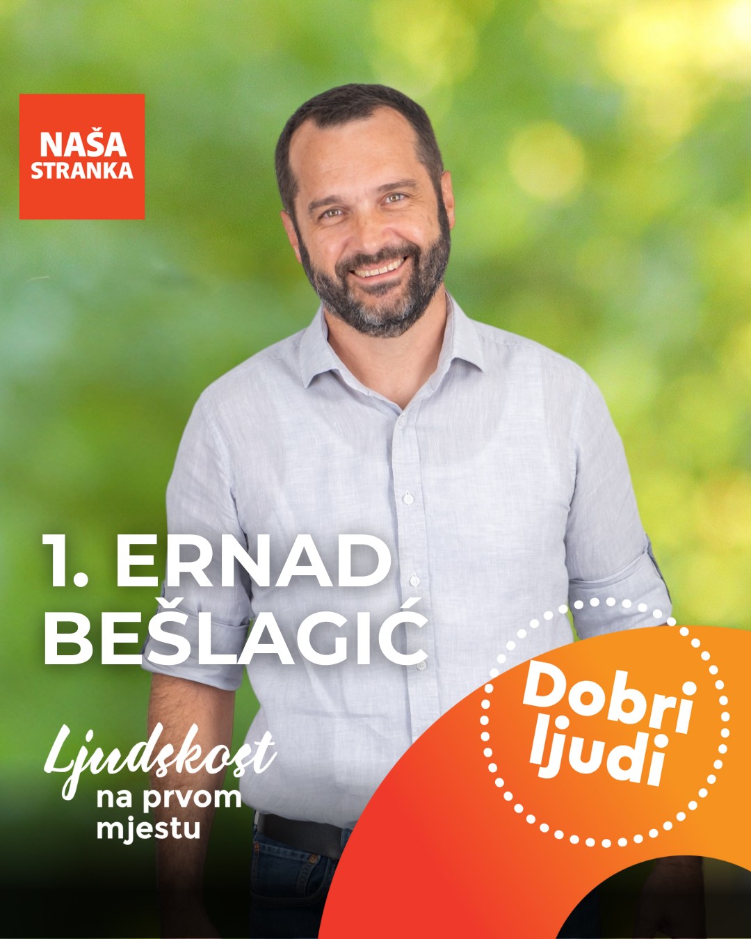 Intervju- Ernad Bešlagić nositelj liste Naša Stranka Zenica - VBR